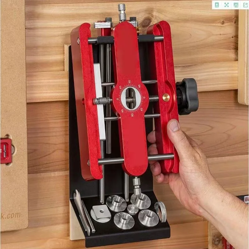 Precision Mortising Jig Loose Tenon Joinery Jig 2 in 1 Punch Locator ...