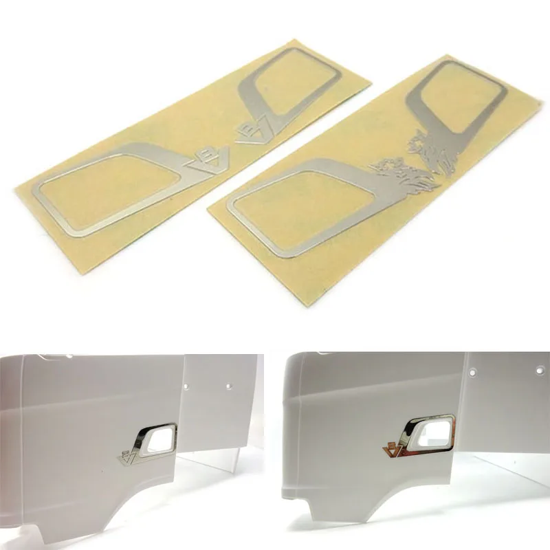 Door-Handle-Decorative-Metal-Sticker-for-1-14-Tamiya-RC-Truck-Trailer ...
