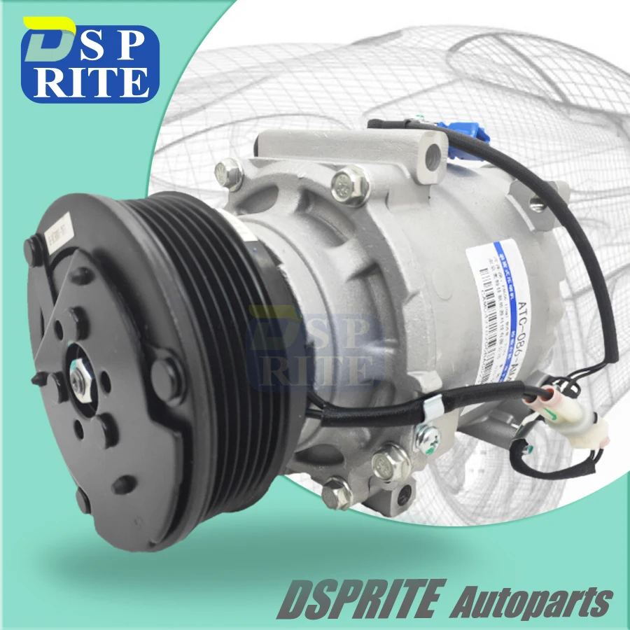 AC Compressr ATC-086-AM4 for Chery Fulwin A15 A13 E53 A11-8104010BD ATC ...
