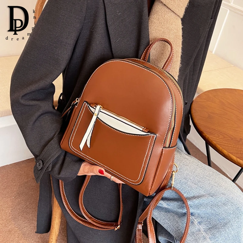 Business Fashion Woman' s Backpack Luxury Design Office Work School Bag ...