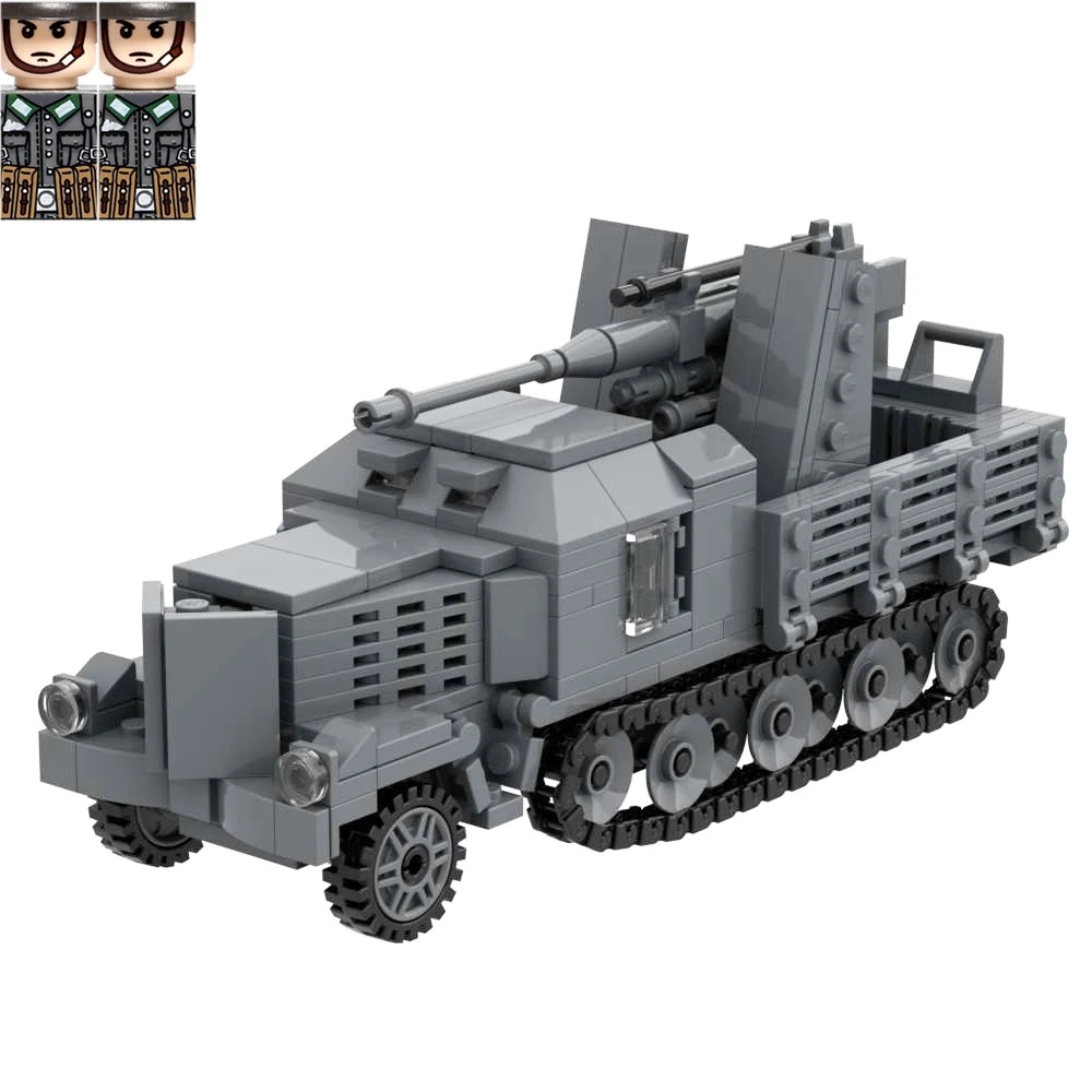 Military-Model-Toy-moc-Bricks-Self-propelled-carriages-on-18-ton ...