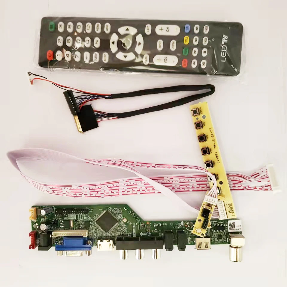 For 14inch B140xw01 Ltn140at01 Lp140wh1 Tv+hdmi+dvi+vga Driver Board ...