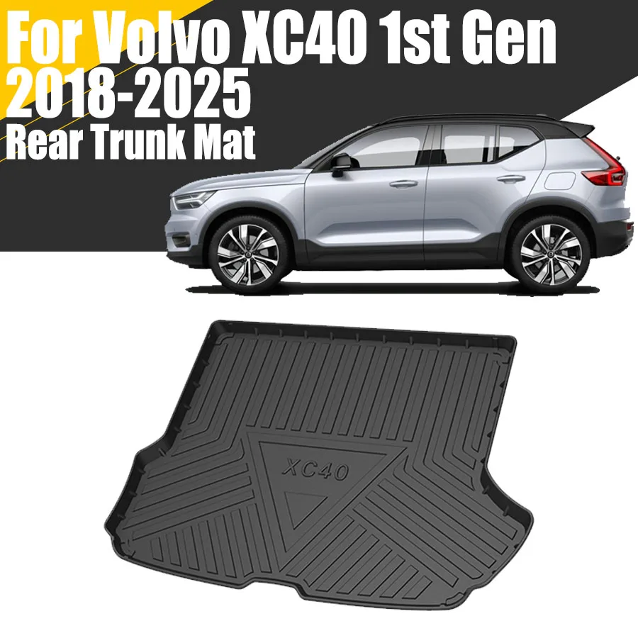 Custom Fit Cargo Liner for Volvo XC40 1st Gen 2018-2025 Waterproof Rear ...