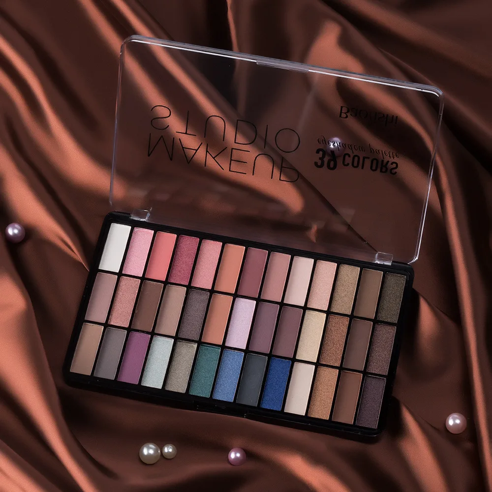 Baolishi-paleta-de-sombras-de-ojos-de-39-colores-brillo-met-lico-mate ...