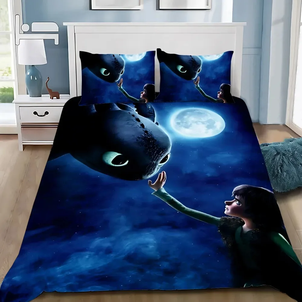 Toothless Duvet Cover: The Ultimate Comfort and Personality Boost for ...