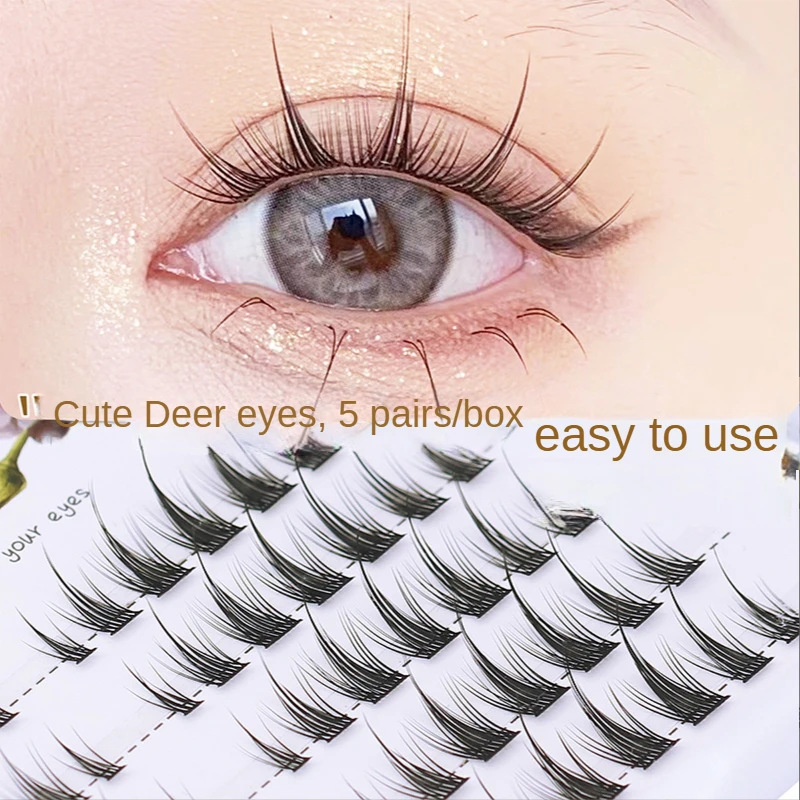 Dream-Deer-Little-Devil-False-Eyelashes-Natural-Soft-Manga-Lashes ...