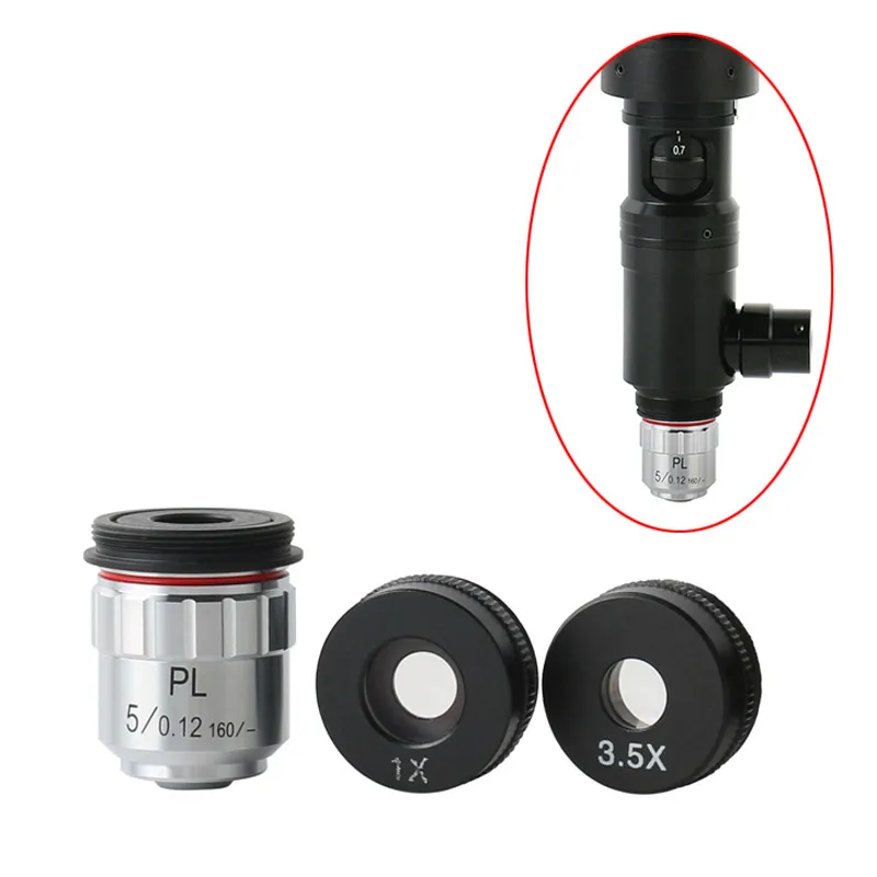 Optical Light Microscope Objective | Objective Lens Digital Microscope ...