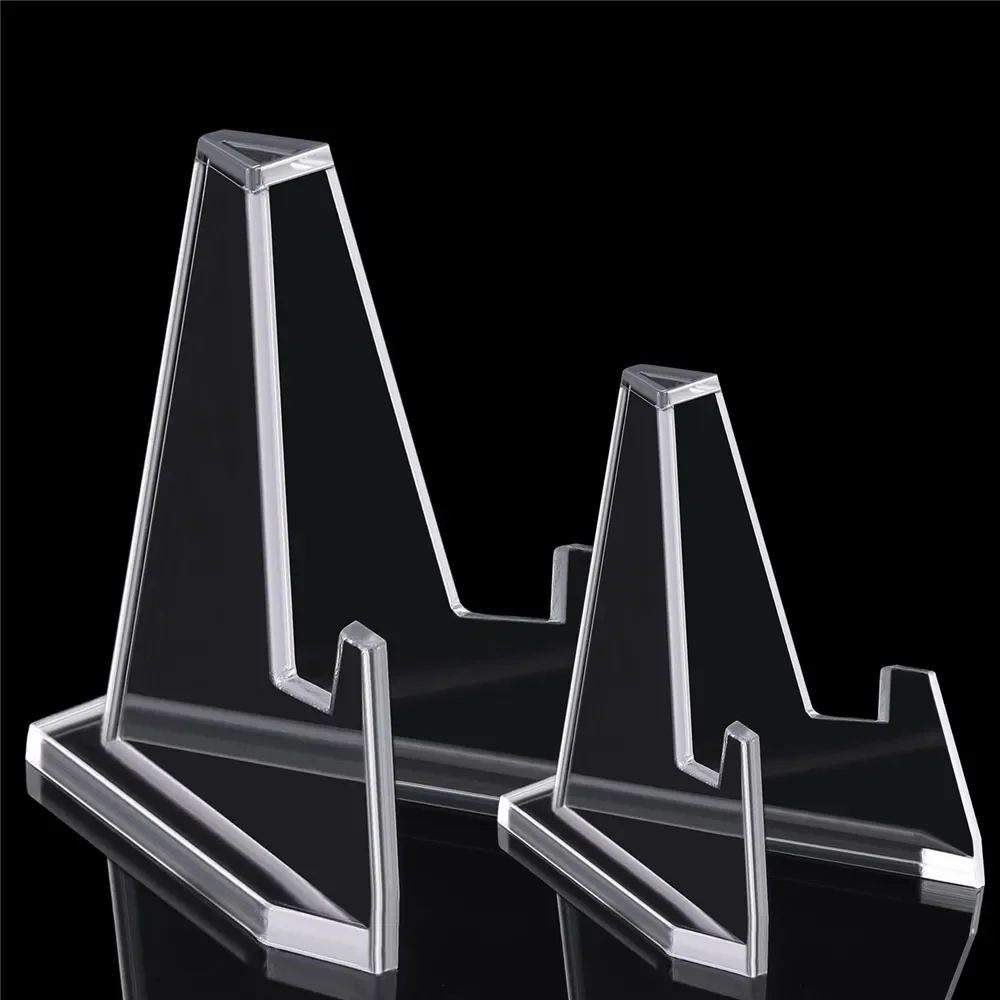 Clear-Acrylic-Coin-Display-Stand-Holders-Small-Easel-Rack-Pokemon-Card ...