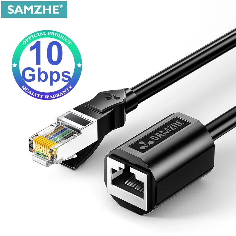 SAMZHE-Cable-de-extensi-n-Ethernet-Cat6-adaptador-extensor-de-Ethernet ...