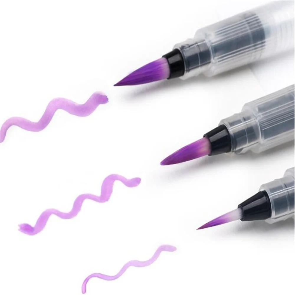 Art Supplies Water Color Brush | Paint Brush Set Water Painting ...