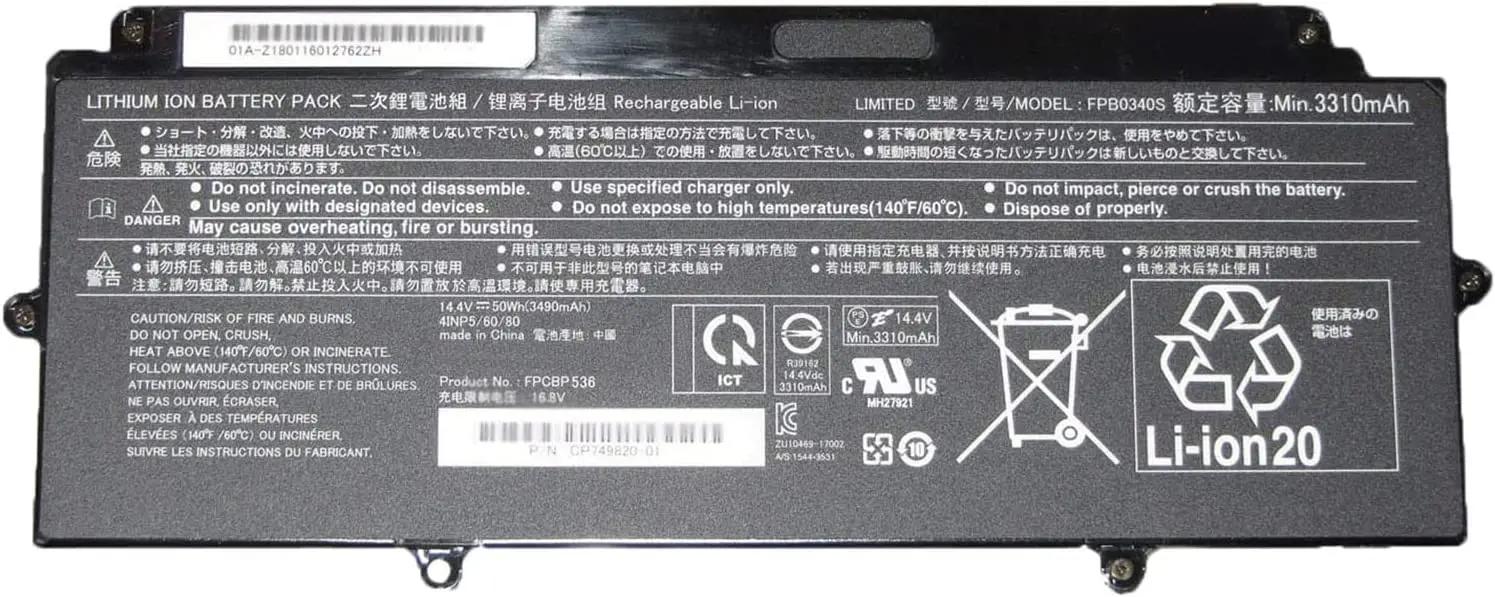 FPCBP536 FPB0340S CP730401-01 CP737634-01 CP749820-01 CP760852-03 4INP5 ...