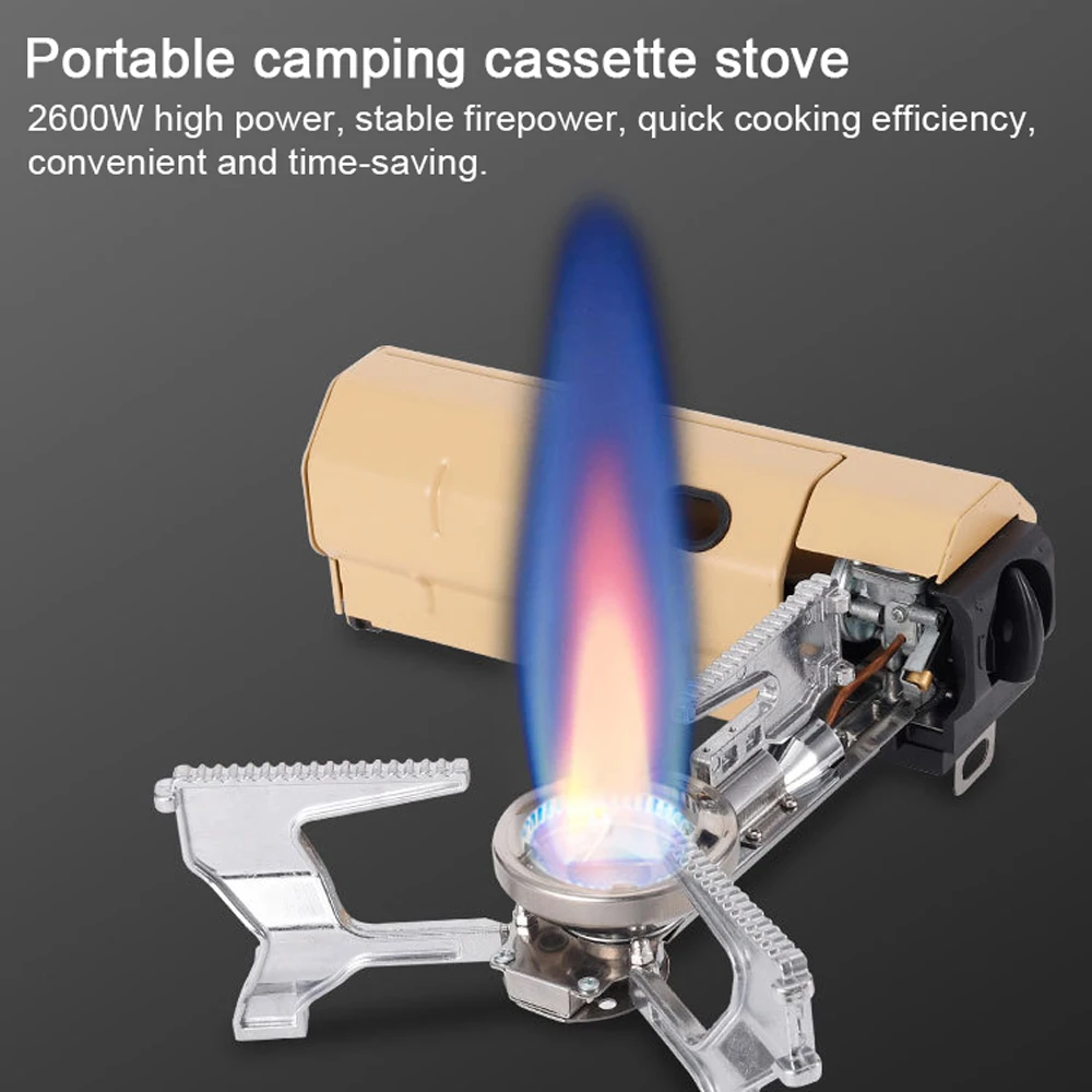 Camping Cassette Stove Portable Folding Camp Gases Burner Butane Stove ...