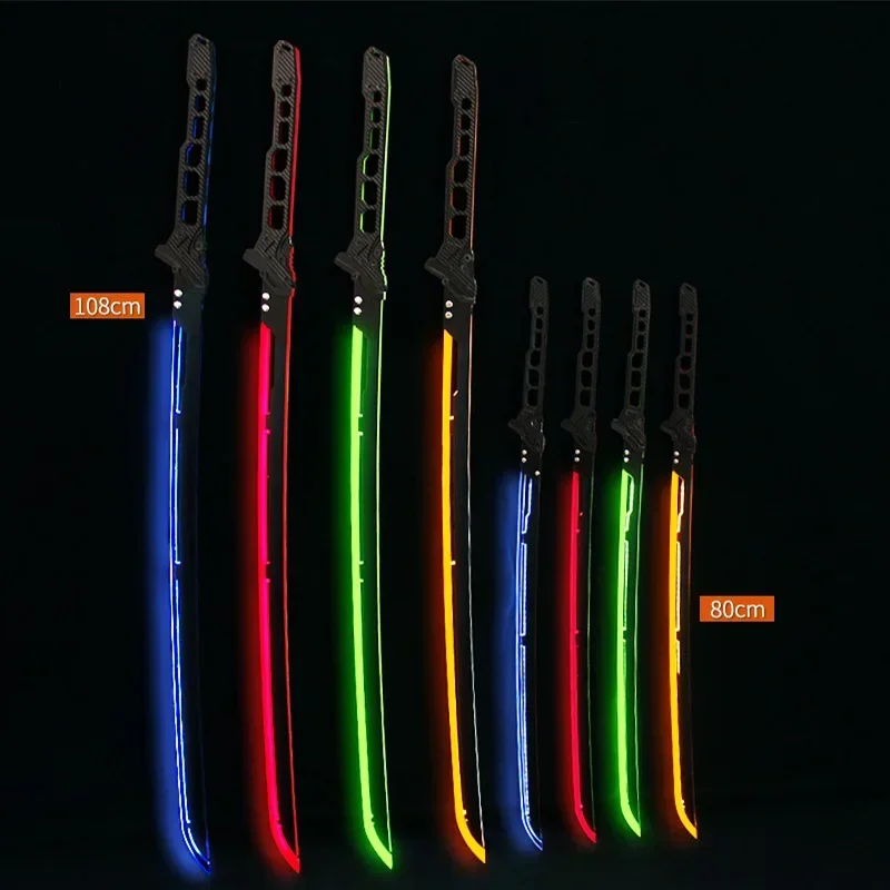 Cyberpunk-Lightsaber-108cm-Sword-Toy-Katana-Cosplay-Acrylic-Keyring ...
