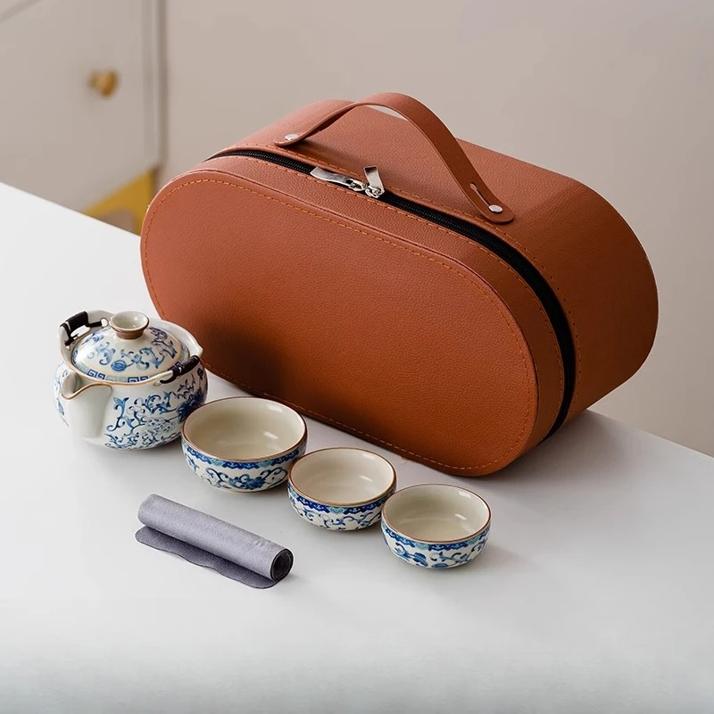 Portable Tea Set Single Outdoor Travel Tea Set Fast Outdoor Camping Tea ...