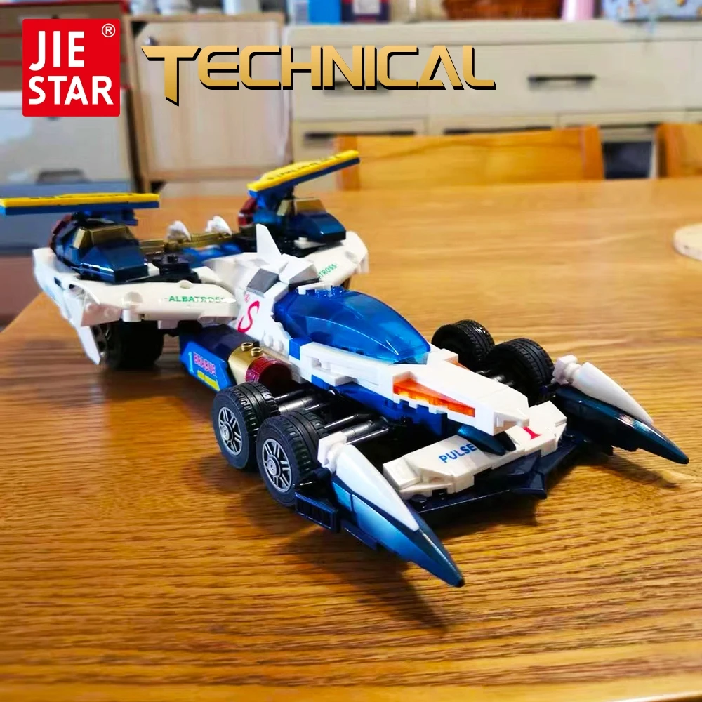 92003-Jiestar-High-tech-Moc-F1-AKF-11-Super-Racing-Car-Technical ...