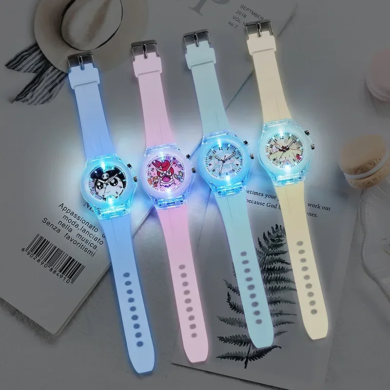 Hot-Selling-Sanrio-Watch-Student-Children-Cartoon-Silicone-Led-Watch ...