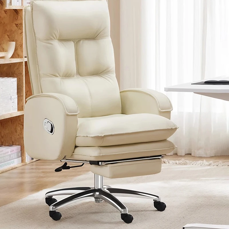 Gamer-Leather-Ofice-Chair-Executive-Computer-Recliner-Wheels-Ofice ...