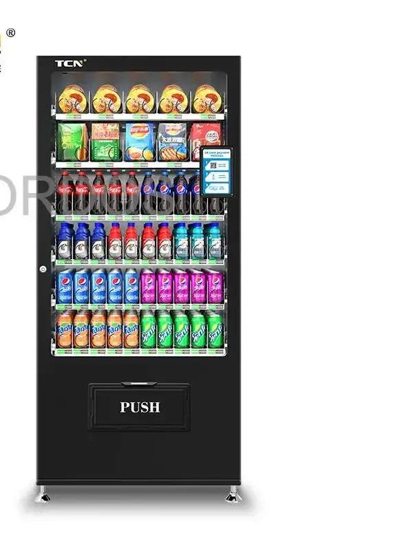 Vending-Machine-Black-Color-Design-Cashless-Vending-Machine-With-QR ...