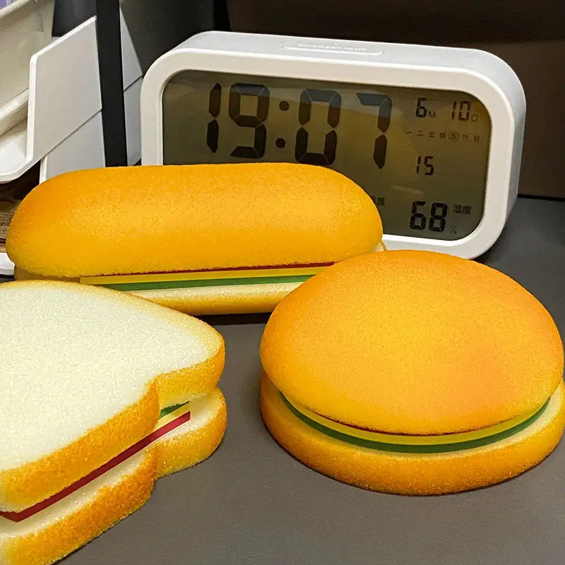Cute-Burger-Sticky-Note-Self-Stick-Notes-Cartoon-Sponge-Sandwich ...