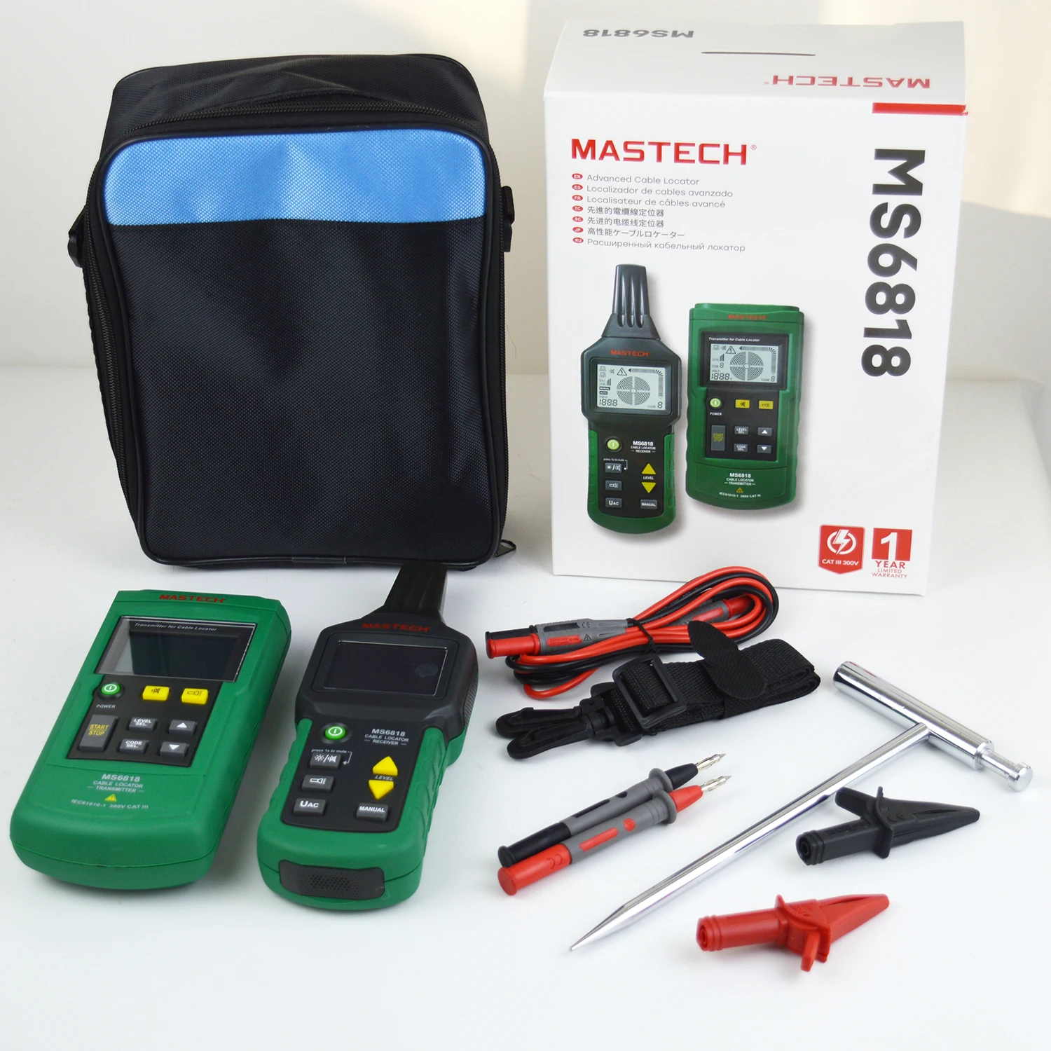 Мастех MS6818 локатор проводов | AliExpress