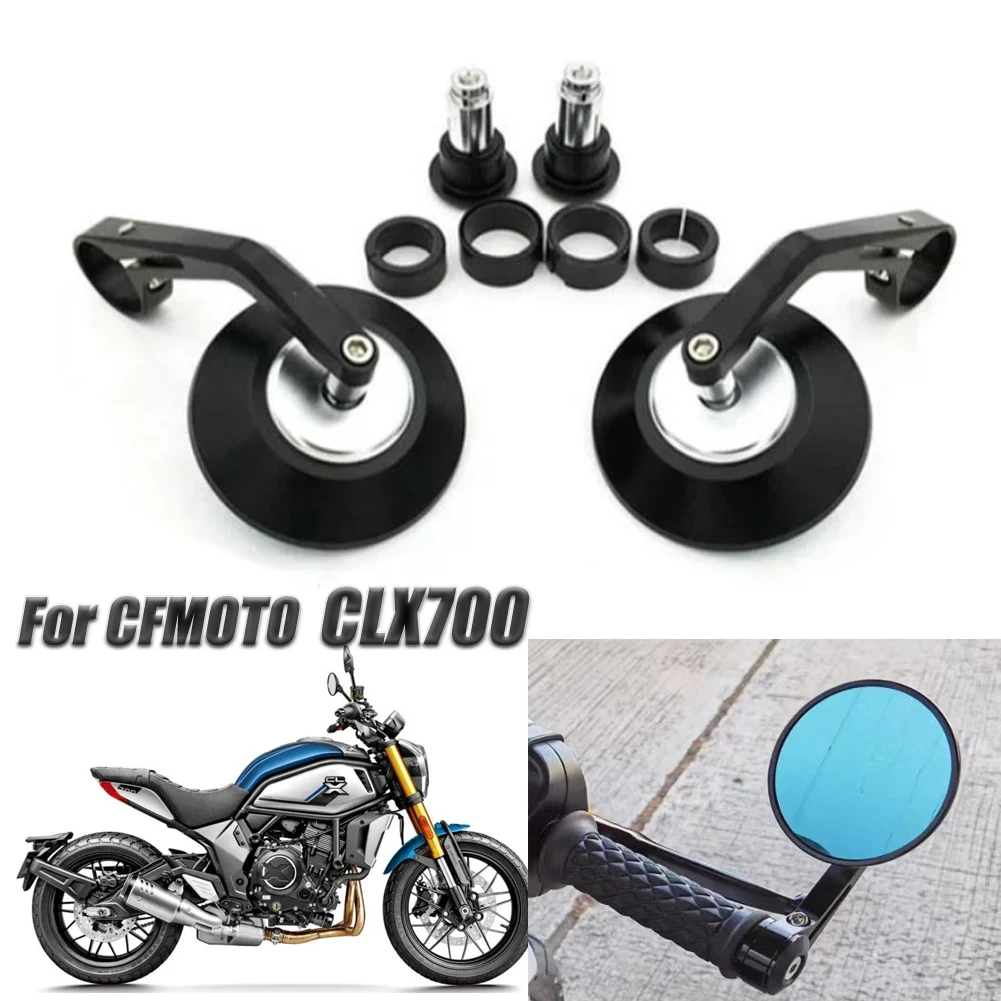 For-CFMOTO-700-CLX-CLX700-CF700-Motorcycle-Retro-Handlebar-Rearview ...