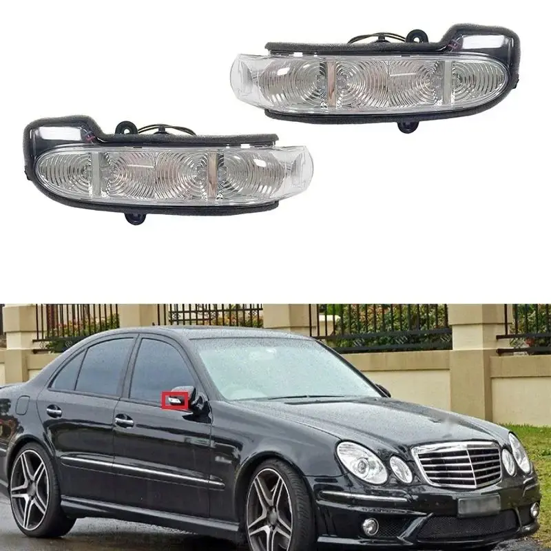 Car-LED-Signal-Light-Reversing-Mirror-Turn-Signal-Light-For-Mercedes ...
