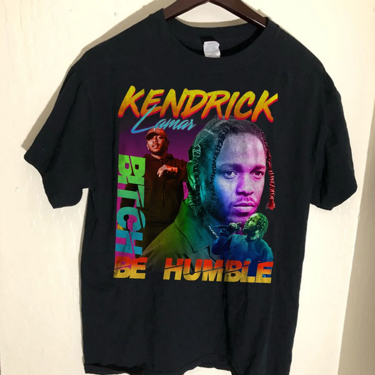Men T Shirt Kendrick Lamar - Black Unisex Heavy Cotton T-shirt - Tailor ...
