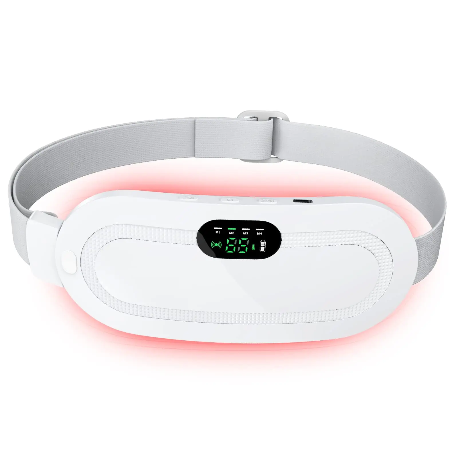 Menstrual Heating Pad Smart Warm Palace Belt Relief Waist Pain Cramps ...