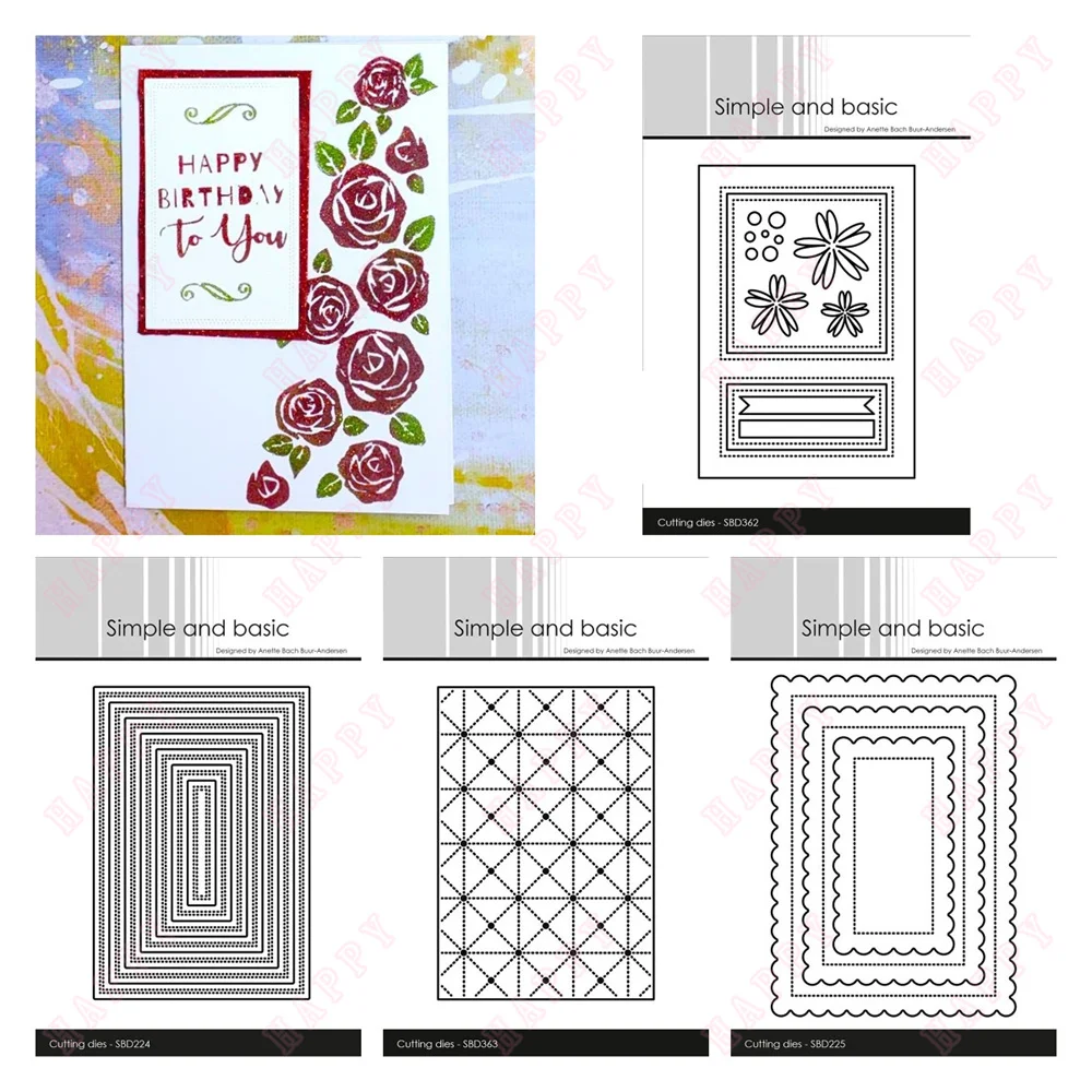Simple-and-Basic-A7-Dies-2023clear-Metal-Cutting-Dies-Sets-for-DIY ...