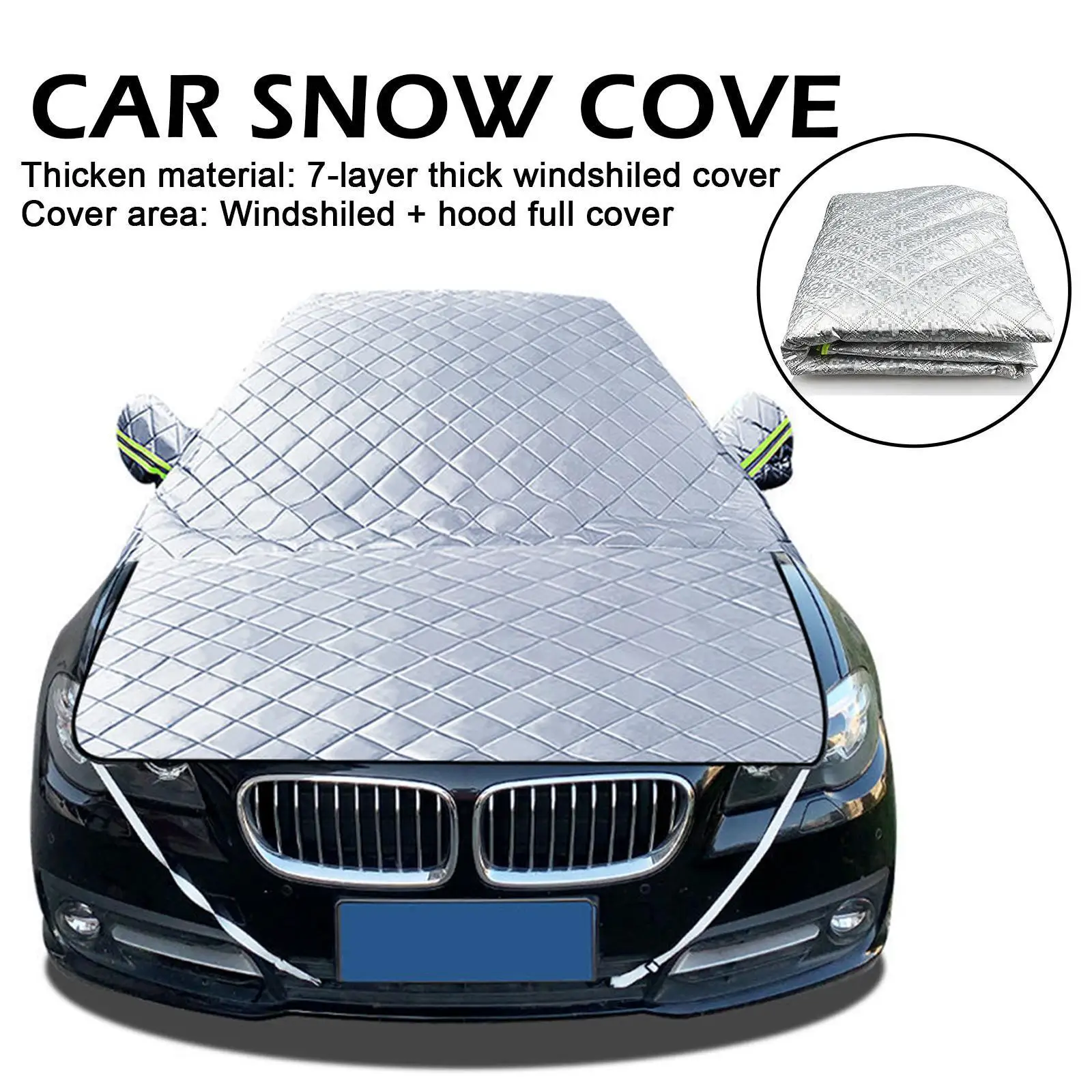 7-layer-Thicken-Car-Cover-Large-Car-Windshield-Hood-Cover-Sunshade ...