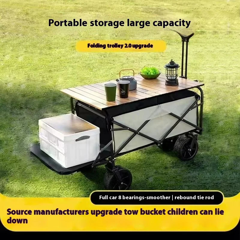 Outdoor-campervans-portable-picnic-trolleys-small-trailers-camping ...