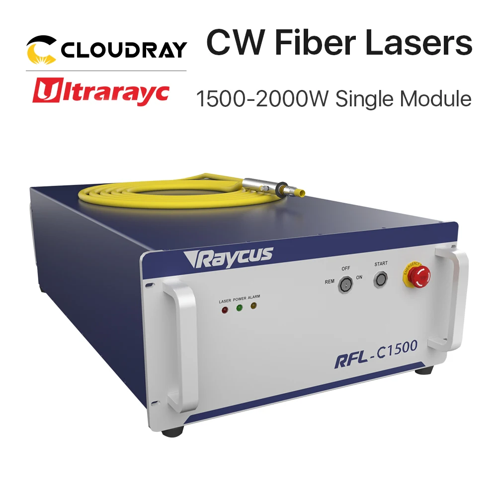 Ultrarayc Original Raycus 1064nm Faserlaser Quelle RFL C1500 RFL C2000 ...