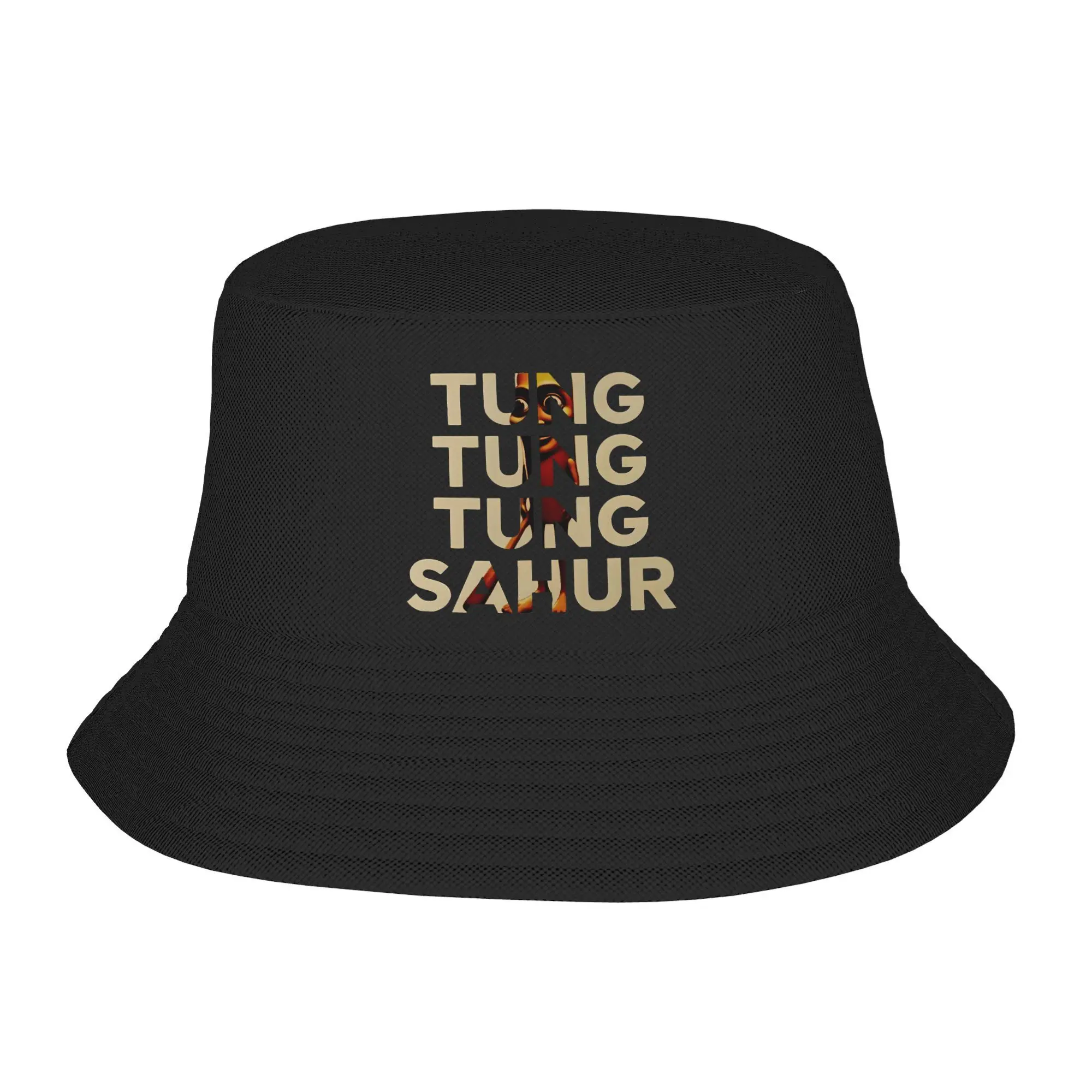 Italian Brainrot Bucket Hat Summer Tung Tung Tung Sahur Casual ...
