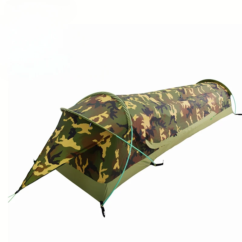 Single-Person-Camouflage-Tunnel-Tent-Outdoor-Camping-Portable ...