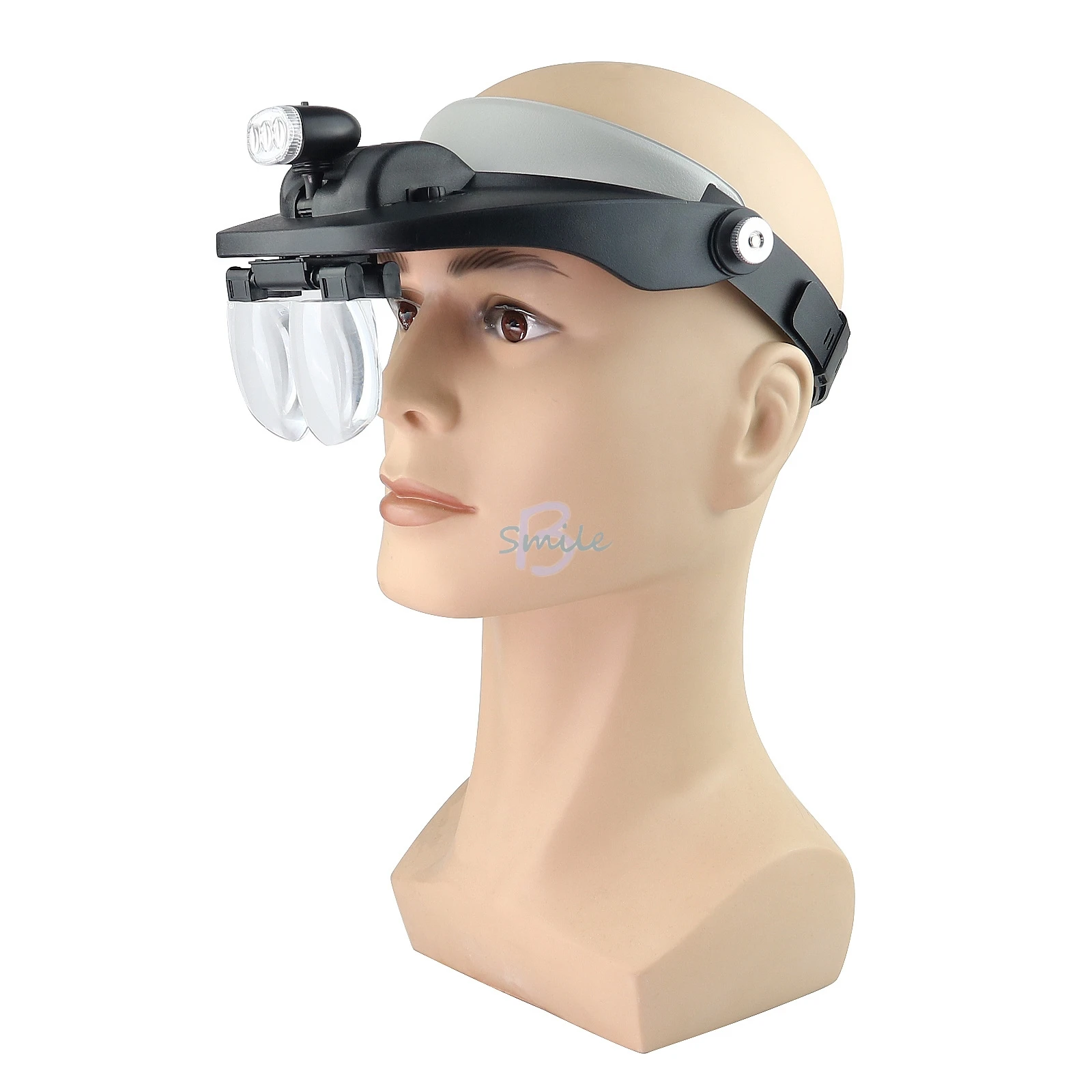 1-set-dentist-LED-headband-dental-magnifying-glass-binocular-magnifying ...