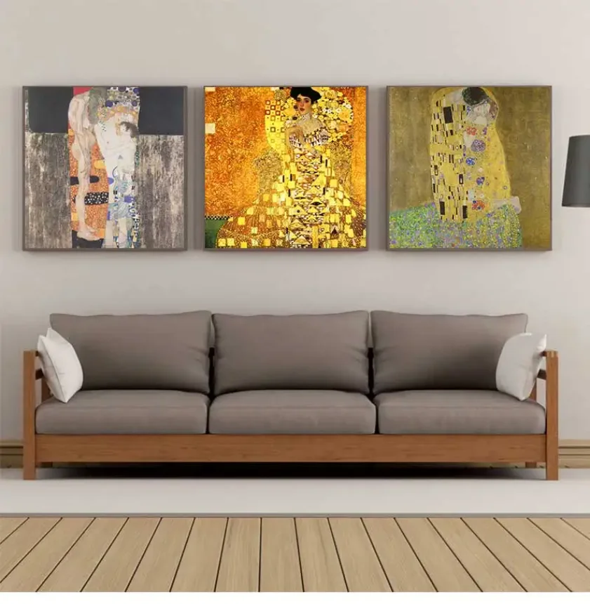 Mintura-100-Hand-Paintied-Famous-Reproduction-Gustav-Klimt-Paintings ...