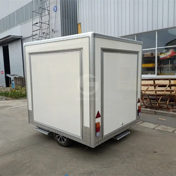 13ft Square Food Trailer Fully Equipped Towable Kitchen Mobile ...