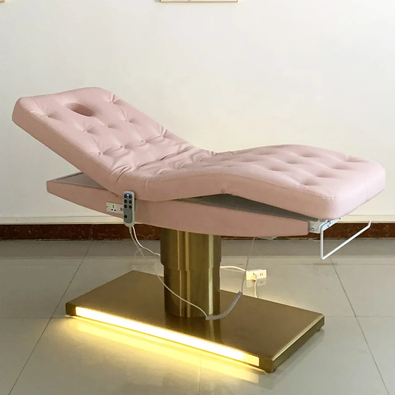 beauty-salon-bed-chair-spa-facial-eyelash-cosmetic-equipment-waxing ...