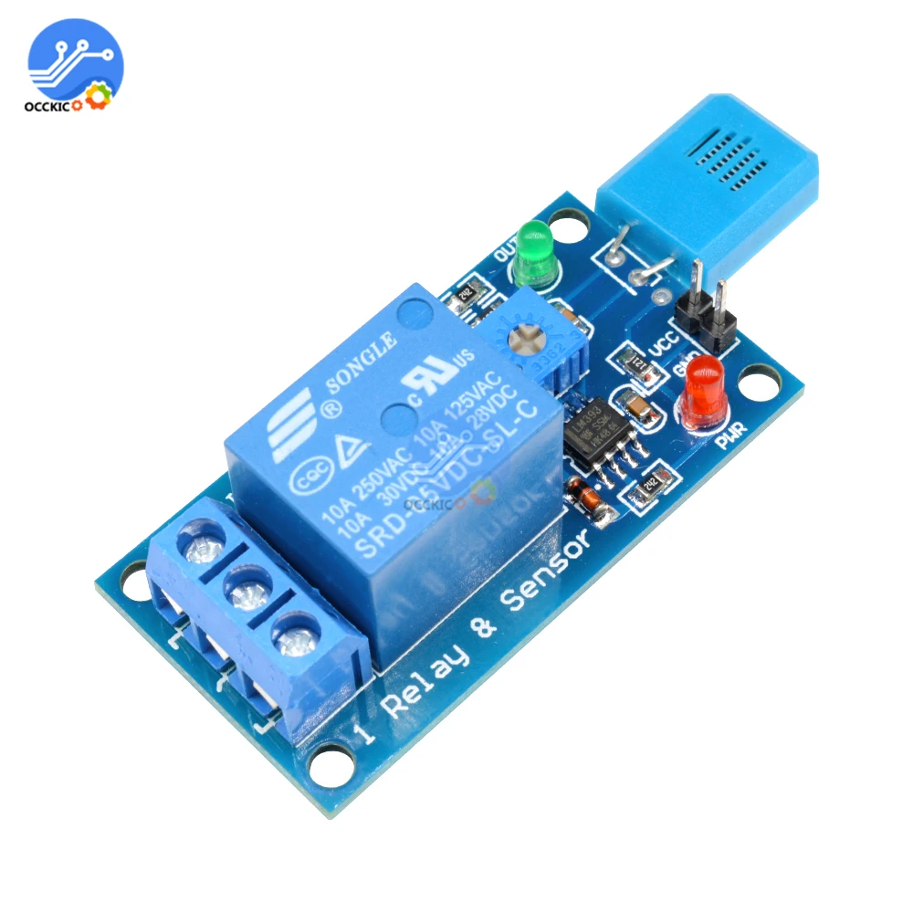 HR202-5V-Humidity-Switch-Sensor-Relay-Module-Sensitive-Humidity ...