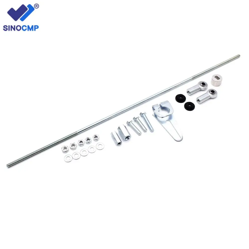 Universal Adjustable Column Shift Linkage Kit Replacement for GM 350 ...