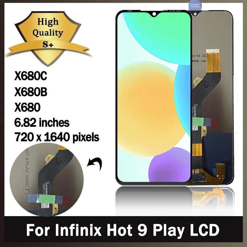 Original-For-infinix-Hot-9-Play-X680-X680B-X680C-LCD-Display-Screen ...