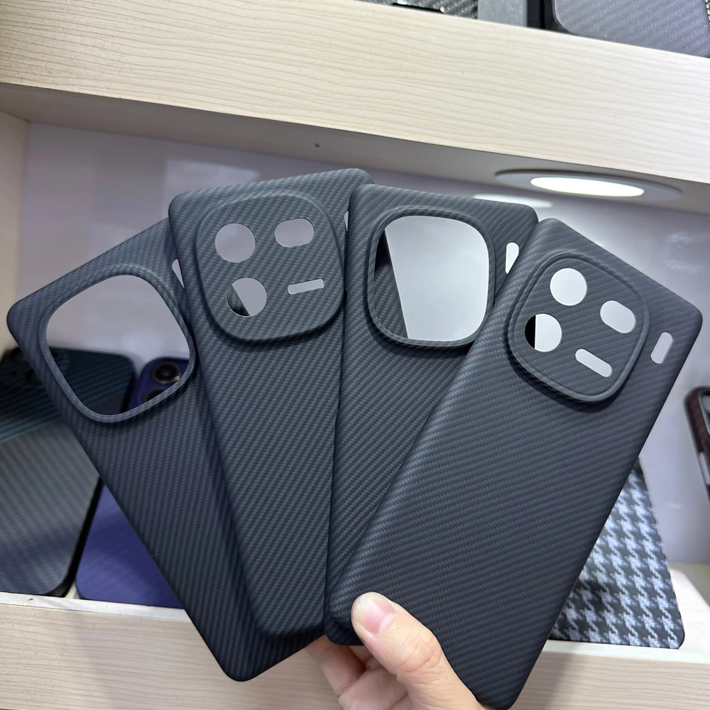 Genuine-Real-Carbon-Fabric-Fiber-Aramid-Case-For-vivo-iQOO-12-Pro-iQOO ...