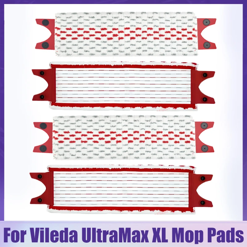 XL-Microfibre-Floor-Mop-Pads-For-Vileda-UltraMax-Handheld-Cleaner-Flat ...