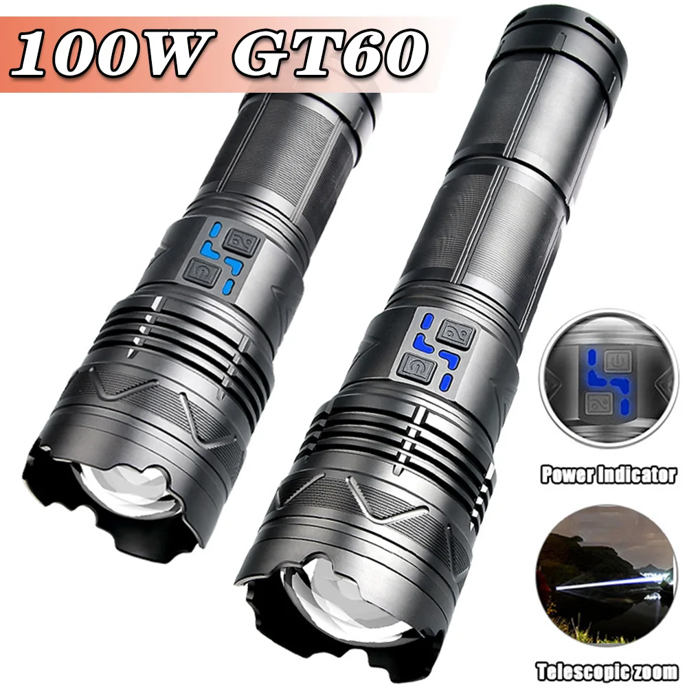 Powerful-LED-Flashlight-Super-Bright-Spotlight-Long-Range-Zoomable ...