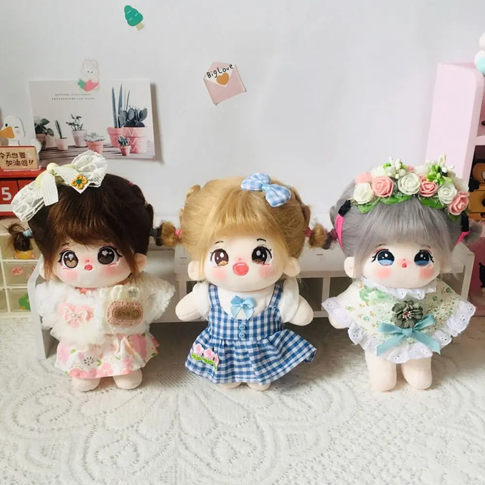 with-Headwear-Doll-T-shirt-Clothes-Cute-Cartoon-Style-Mini-Skirt-Hats ...