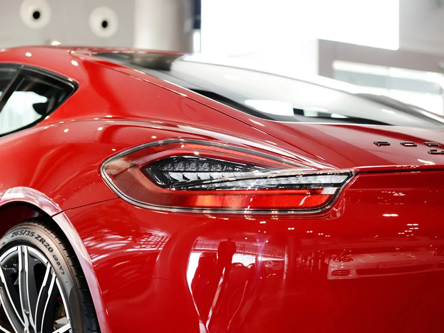 For Porsche Cayman 981 GTS Rear Taillight Shell Tail Lamp Cover Brake ...