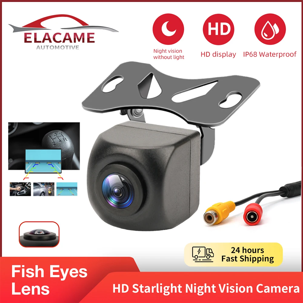 Universal Vehicle Rear View Camera 170 Degree Fish Eyes Night Vision ...