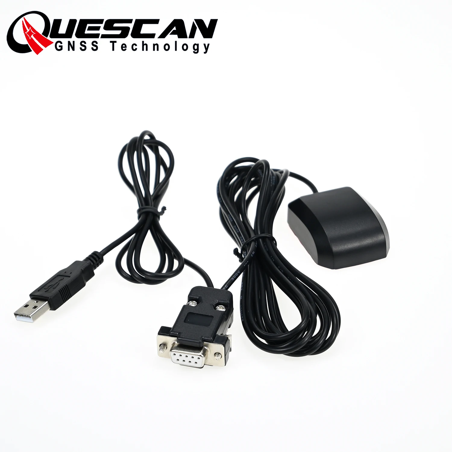 QUESCAN-RS232-Serial-GPS-Receiver-DB9-with-USB-power-NMEA0183-Antenna ...