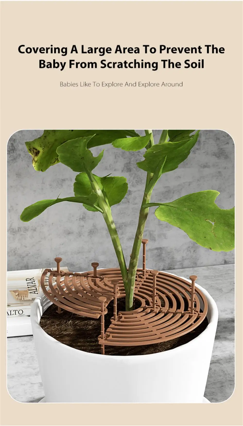 1PCS Useful Plants Protector Round Multi-use Soil Covers Protector ...