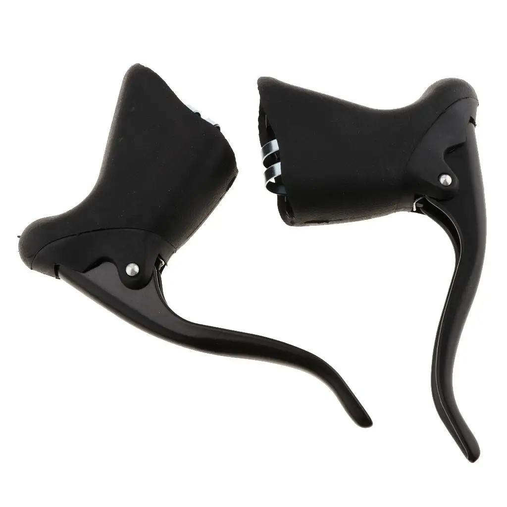 1 Pair Aero Lever Road Bike Brake Levers Drop Bar Brake Levers ...